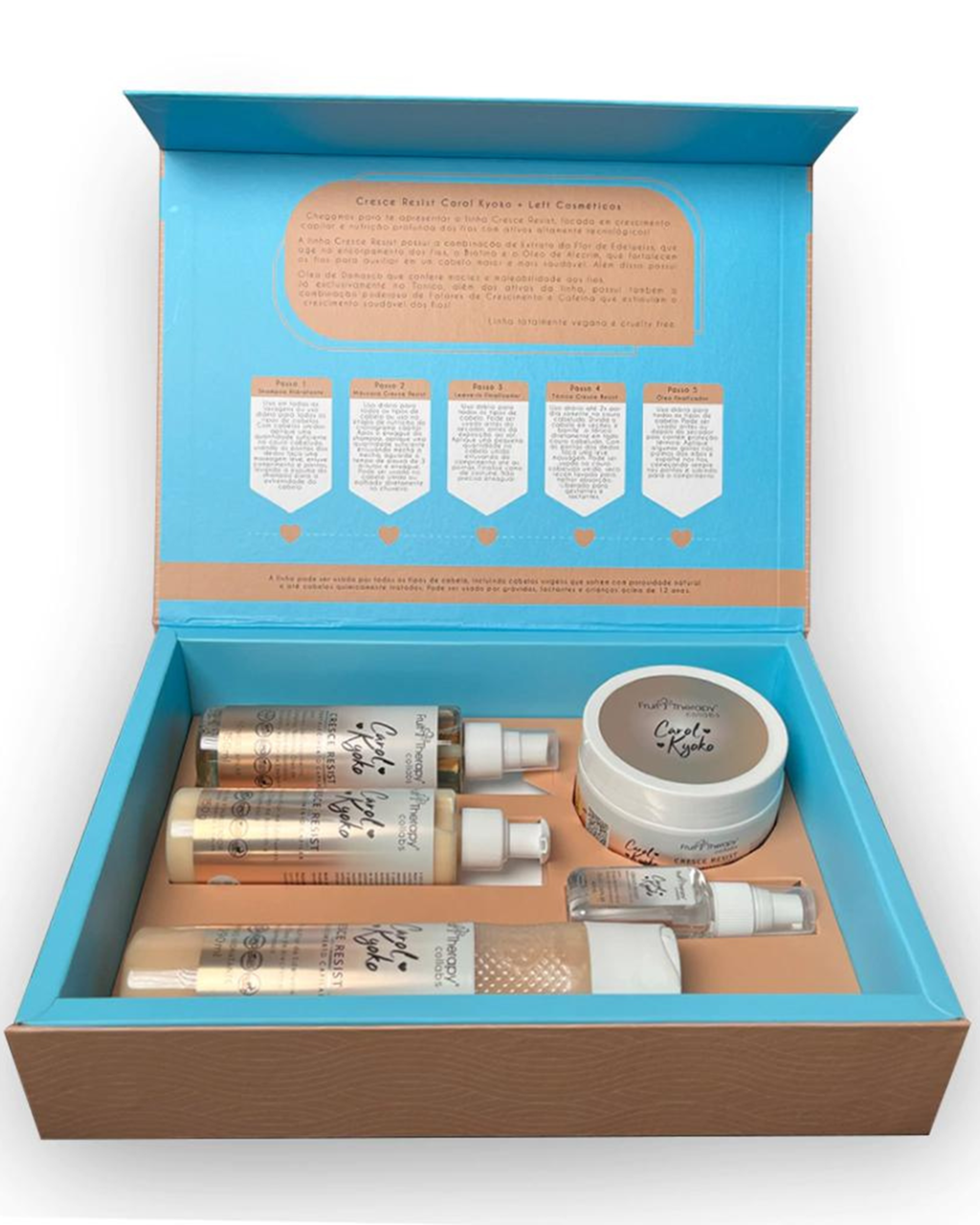 Kit Cresce Resist + Box Colecionável